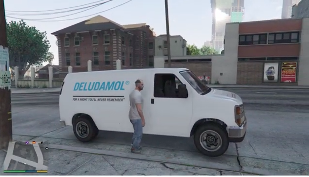 Easy way to find the Deludamol van – Mrs Philips GTA V mission – Follow ...